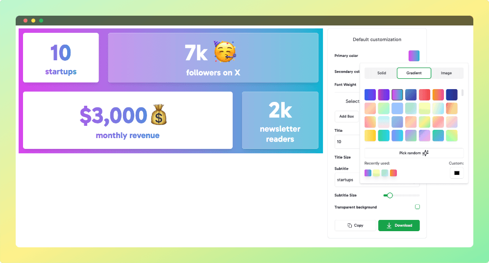 Free Bento Grid Generator | StartupUtils